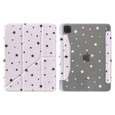 适用苹果新款11英寸10.5套iPadPro2020星星保护壳平板防摔2025防护壳平板air456A1613寸9.7寸2Air3ipadmini67