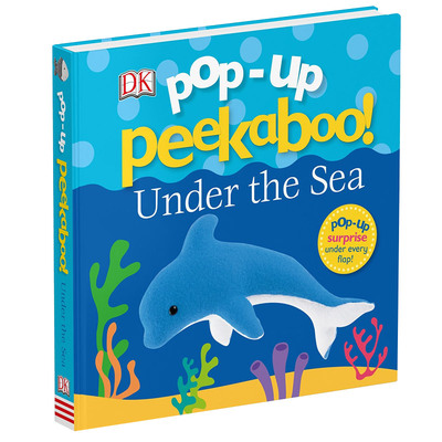 【预售】Pop Up立体书 Peekaboo! Under The Sea躲猫猫:海底 儿童纸板书原版进口图书书籍