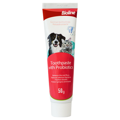 Bioline猫狗牙膏牙刷口腔清新