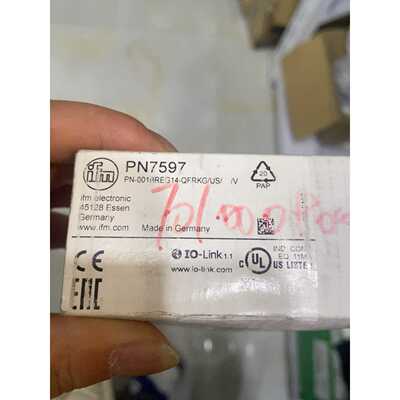 询价-易福门压力传感器 PN7597