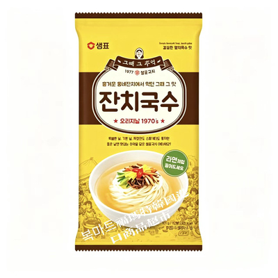 韩国传统口味挂面一人食
