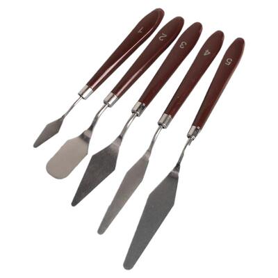 刮刀套装调色工具平头尖头挑刀