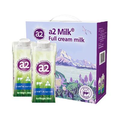 a2澳洲全脂纯牛奶
