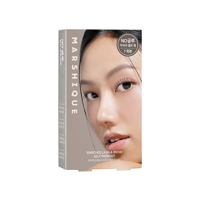 韩国marshique烫睫毛套装diy冷烫