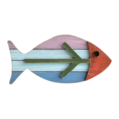 海洋主题风格墙面装饰鱼形民宿