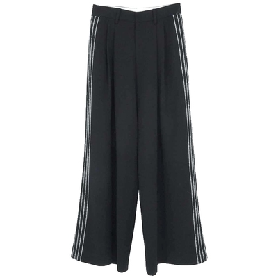 有尾阔腿裤马海毛垂坠感