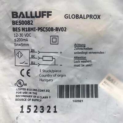 议价全新原装正品BALLUFF巴鲁夫BES0082 BES M1