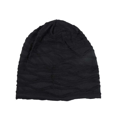 褶皱纹堆堆帽春秋包头帽