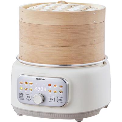 斗禾竹笼电蒸锅蒸煮一体锅多功能家用三层蒸箱2025年新款火锅煮锅