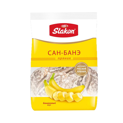 斯拉贡牌香蕉光头饼干小面包糕点