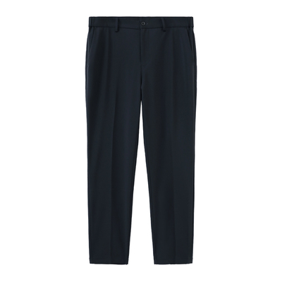 易打理斜纹凉感面料侧松紧休闲裤