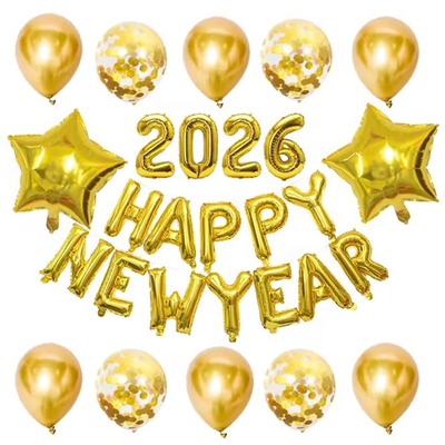 2026happynewyear新年快乐气球