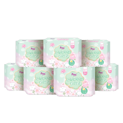 free飞纯棉迷你卫生巾抑菌190mm