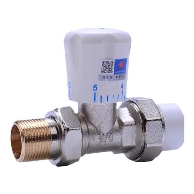 天一金牛温控阀门散热器暖气片