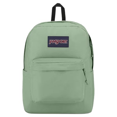 JanSport杰斯伯暗军绿橄榄绿男学生书包户外通勤电脑包双肩背包