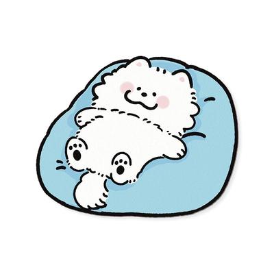 异形皮革鼠标垫女护手腕便携