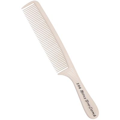 超薄男士发型师平头塑料梳子