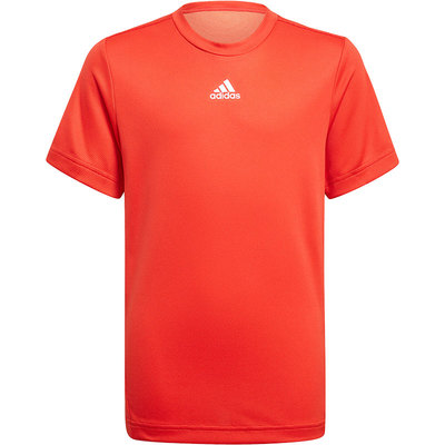 阿迪达斯短袖圆领男童运动T恤