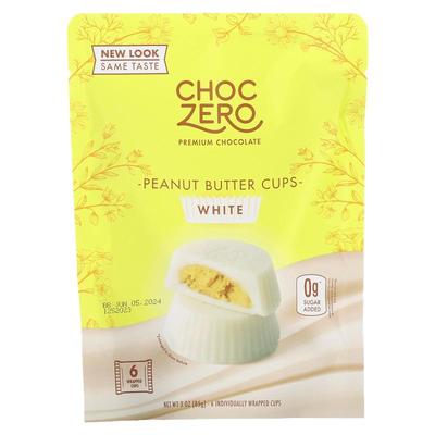 ChocZero巧克力花生酱杯办公室休闲零食饱腹代餐