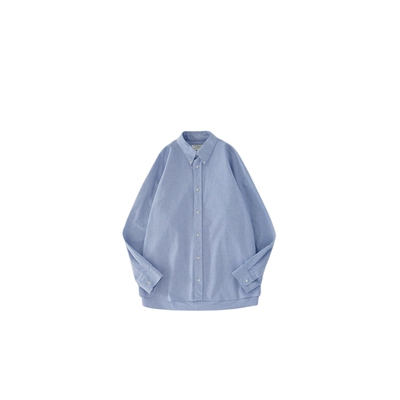 STUDIO NICHOLSON男士RUSKIN扣领衬衫