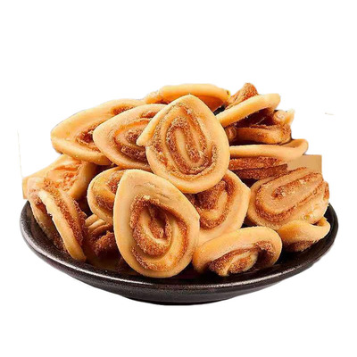 芝麻味猫耳酥老式8090怀旧糕点