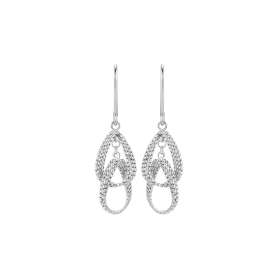 明牌珠宝叠梦吟铂金PT950耳饰