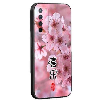 luckrider适用于华为荣耀play4简约时尚tnnh-an00创意保护套荣耀play4复古山水插画Play4防摔软黑边honor手机