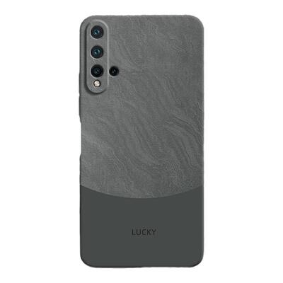 极简风适用荣耀20手机壳20pro/20i/20s华为新款honor20青春版lite硅胶por二十全包防摔女套简约撞色高级感软