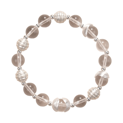 sutu925天然白水晶拼接高级手饰