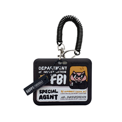 HAPPY 原创可爱FBL左卫门名片卡套个性公交地铁门禁证件收纳套