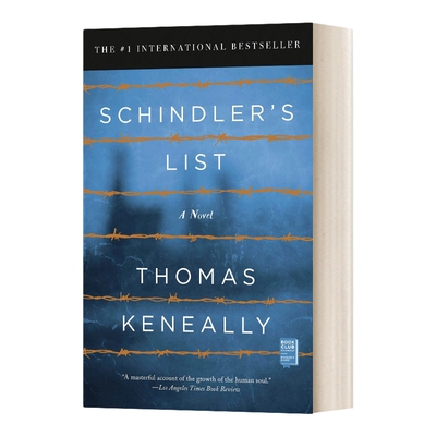 英文原版 Schindler's List 辛德勒名单 英文版 阅读故事小说 励志英文小说 进口英语原版书籍