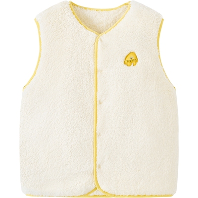 【抗静电】迷你巴拉儿童保暖马甲男女童宝宝秋冬双面珊瑚绒背心