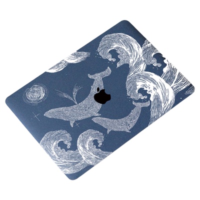 白浪鲸影 Mac13寸M1保护套air15寸电脑壳pro13MacbookM4Pro14