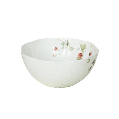 日本进口narumi21cm骨瓷碗