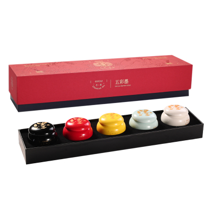 古彩五彩墨汁书法专用国画颜料