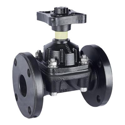 上海阀英标隔膜阀EG41J手动衬胶