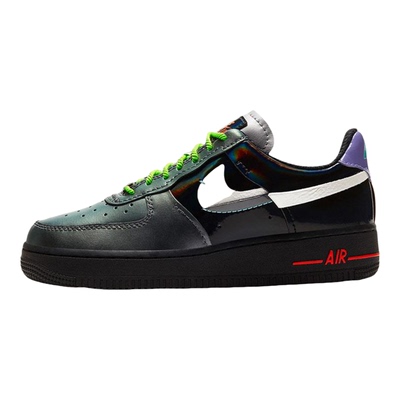 Nike/耐克正品AirForce107LX新款男黑绿色经典休闲板鞋CT7359-001