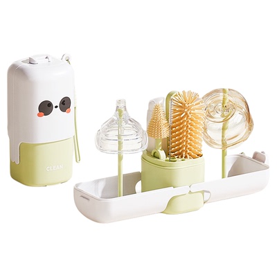 蓓兜便携式奶瓶刷套装