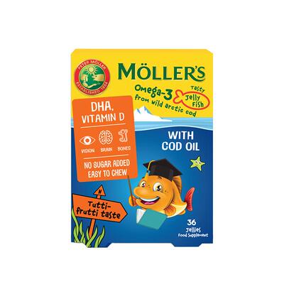 挪威Mollers沐乐思鳕鱼果冻