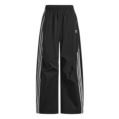 阿迪达斯三叶草女舒适梭织弯刀裤