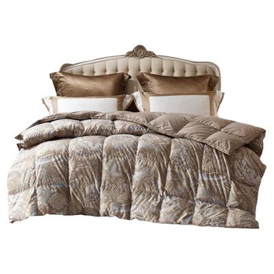 【专柜同款】富安娜轻奢高端舒适保暖轻柔冬季春秋鹅绒被洛拉维亚