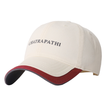 新款个性拼色弯檐棒球帽男