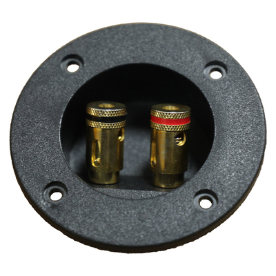 二位圆形全铜接线柱HIFIHIFI音响