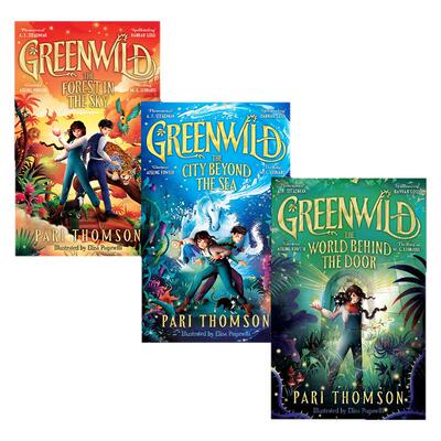 Greenwild绿色荒野3册英文版