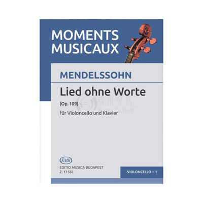 门德尔松无词歌109大提琴和钢琴