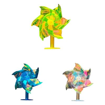 电动车摩托车小风车摆件装饰品