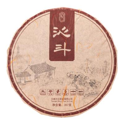 斗记2101沁斗357g大树云南普洱茶