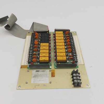 Cattron CAT-812EZ2 Relay Module Dual 9 Channel Circuit Board
