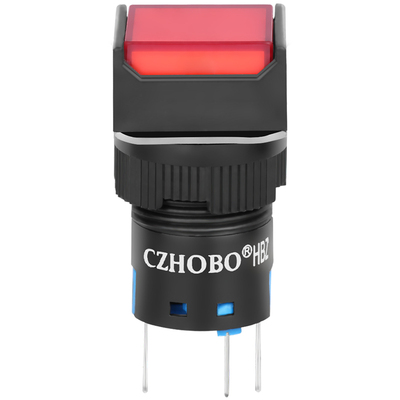 CZHOBO带灯按钮开关16mm