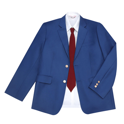 花绀色jk制服西服西裤男女款